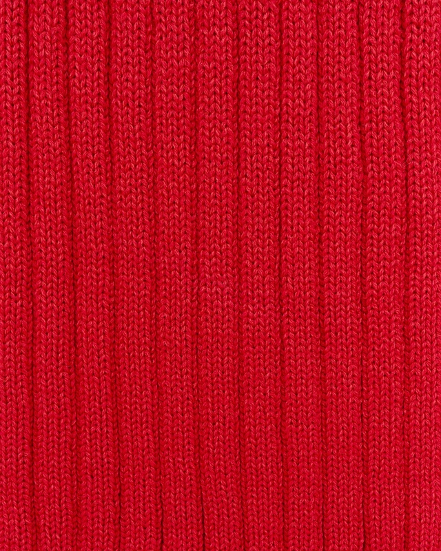 Knitted Matching Set with Sweater and Mini Skirt - Red | COOSH