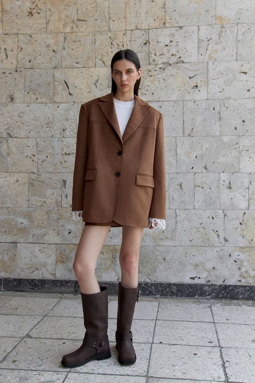 COZY Wool Set with Sweater and Pants - Chocolate | COOSH