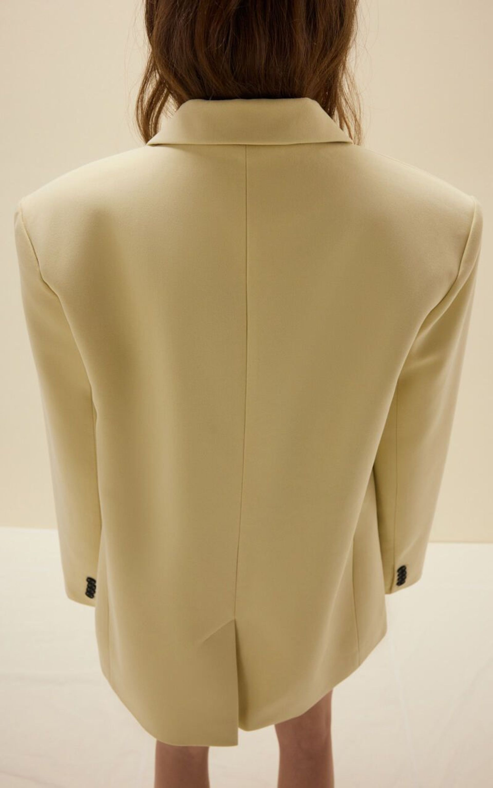 CLEO Collarless Blazer - Olive | COOSH