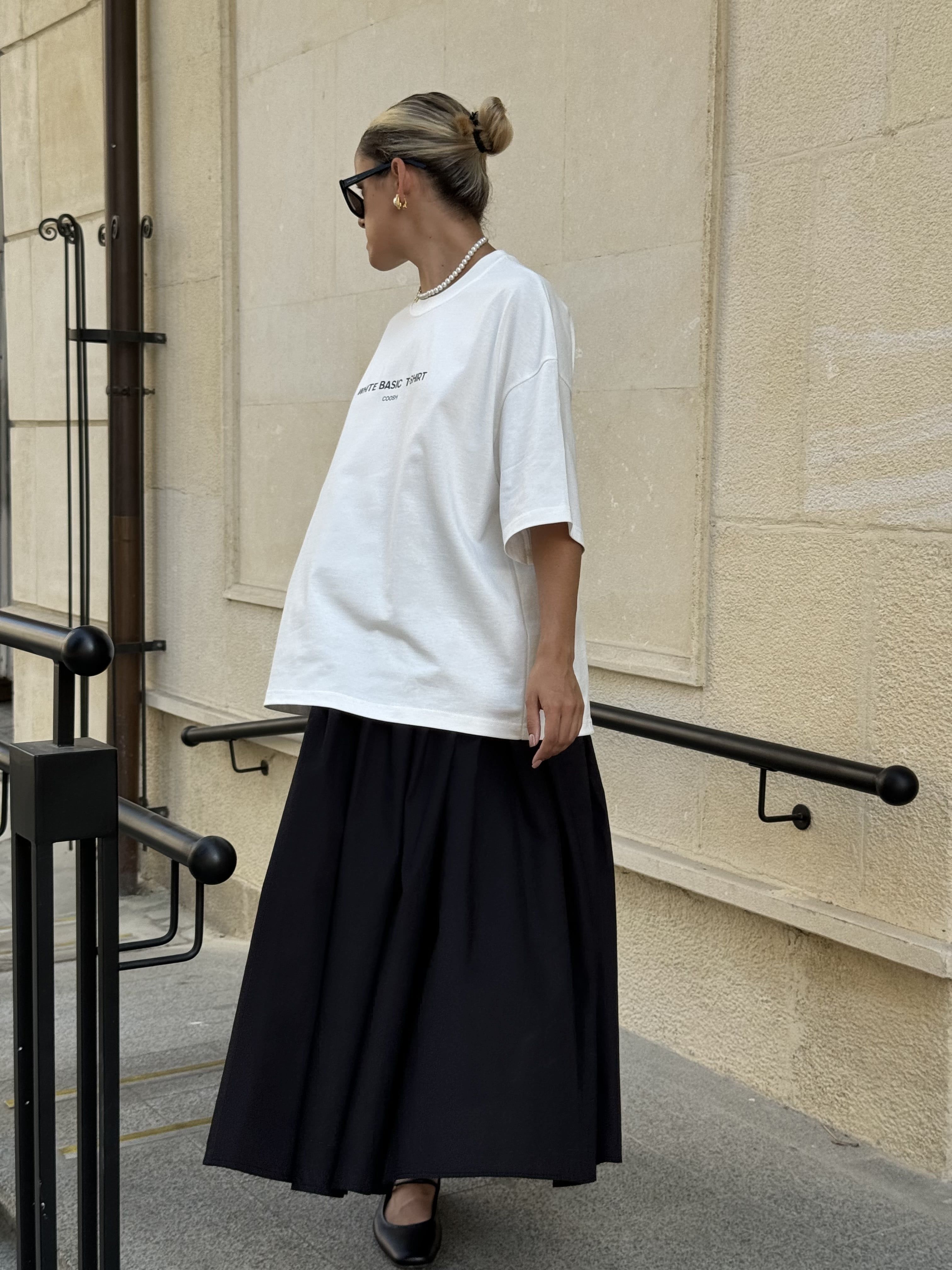 T-shirt "WHITE BASIC T-SHIRT" - White | COOSH