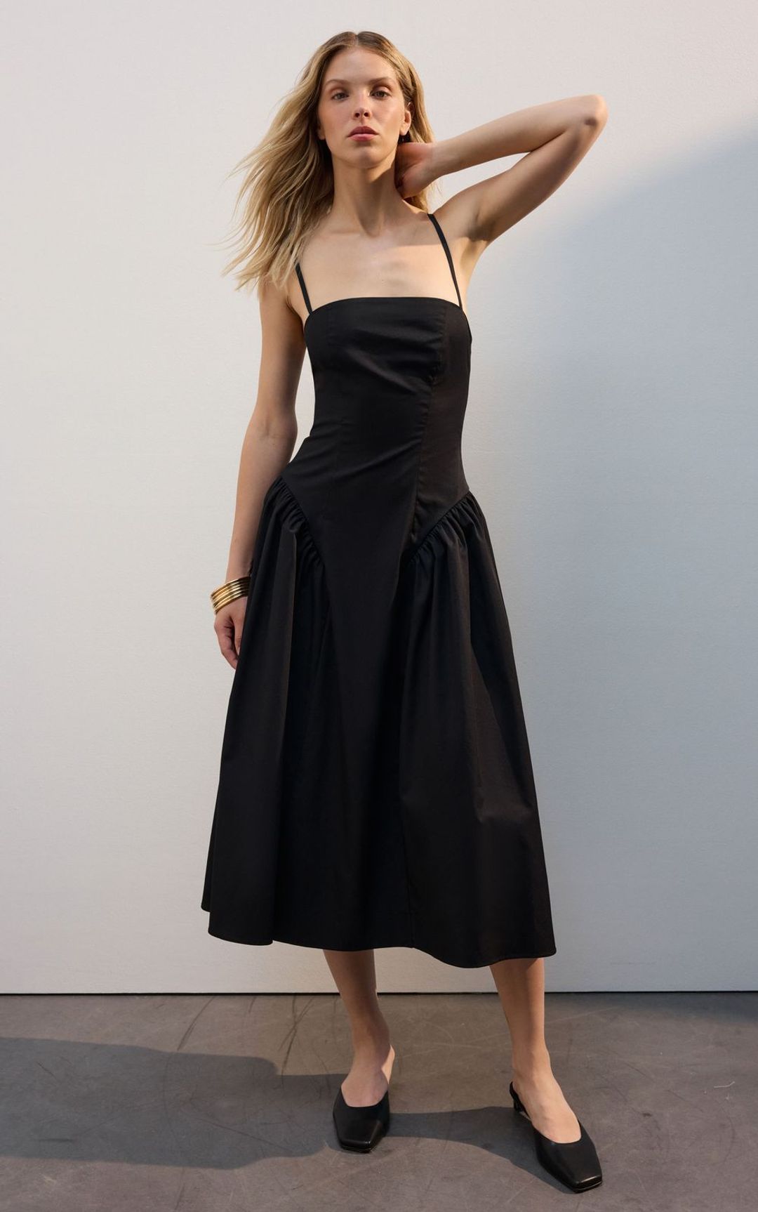 Drop Waist Dress COSTA - Black | COOSH